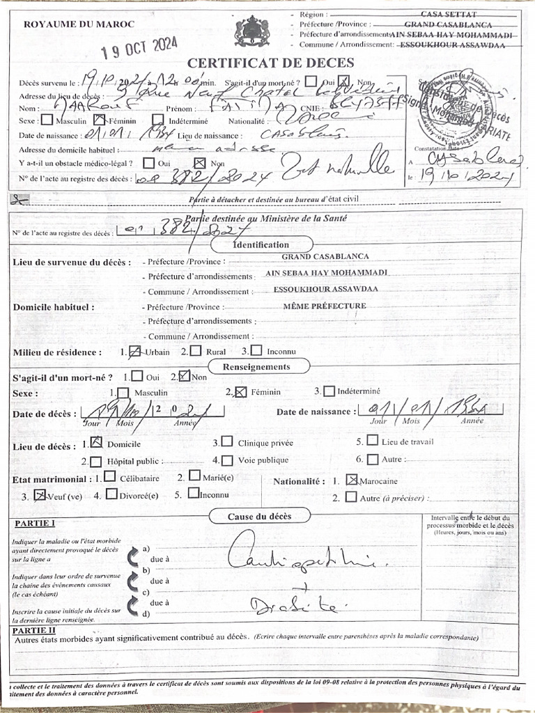 Certificate de Dece | PDF