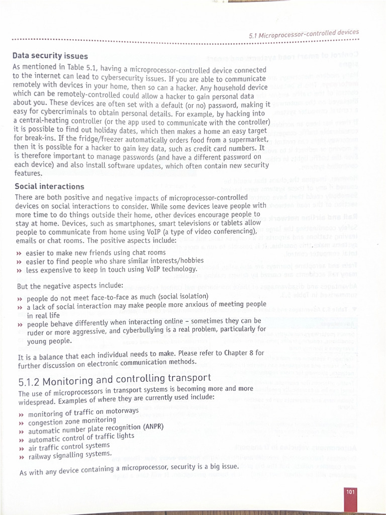 5.1 Microprocessor-Controlled Devices | PDF