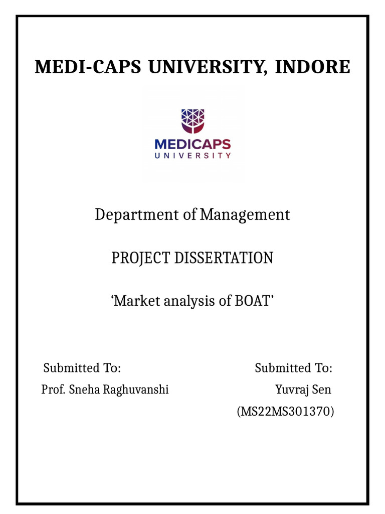 Boat Project Report | PDF | Methodology | Quantitative Research