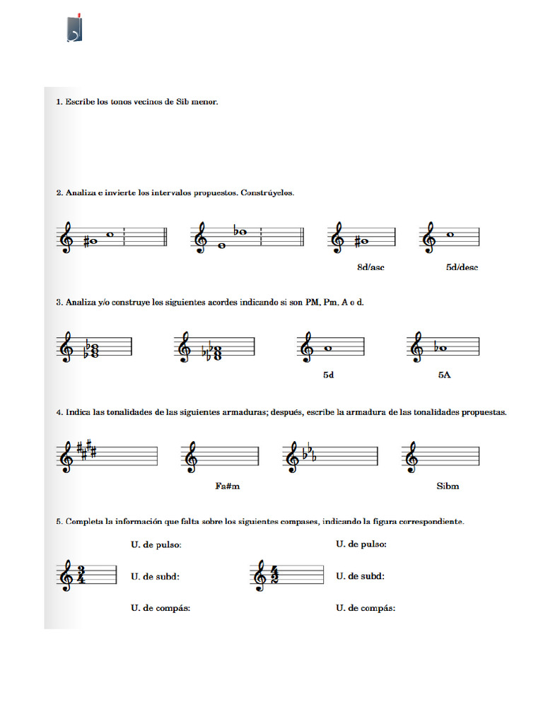 Ficha 5 Repaso LM | PDF