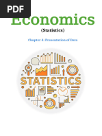 Class 11 Economics: Data Presentation Notes | PDF | Histogram