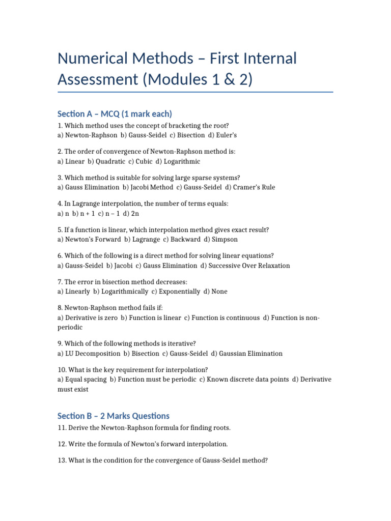 GHITM_Puri_Numerical_Methods_int1 | PDF
