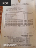 Matric Statement of Results | PDF