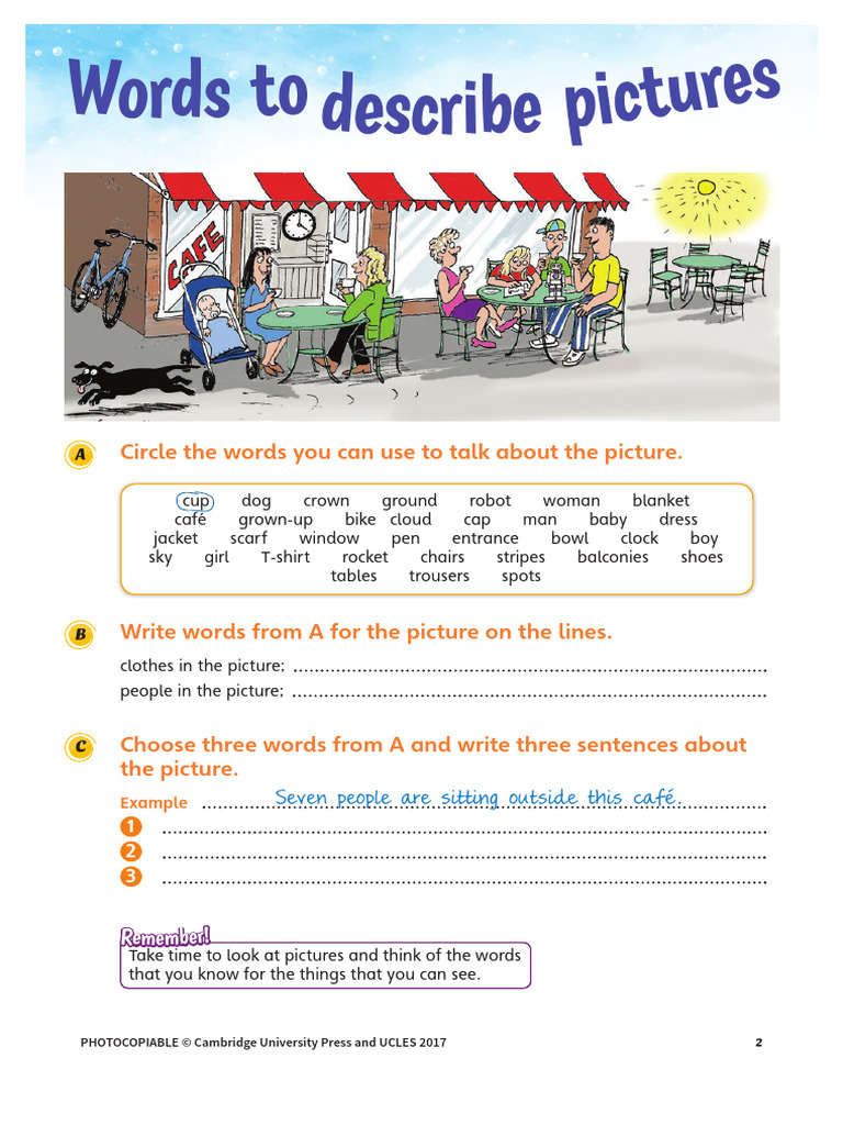 (Flyers Writing Skills Booklet | PDF