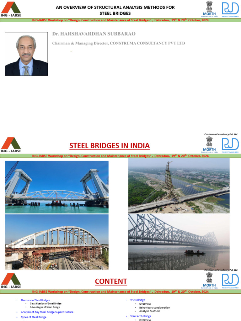 HSR_ANALYSIS_OF-STEEL-BRIDGES | PDF | Strength Of Materials ...