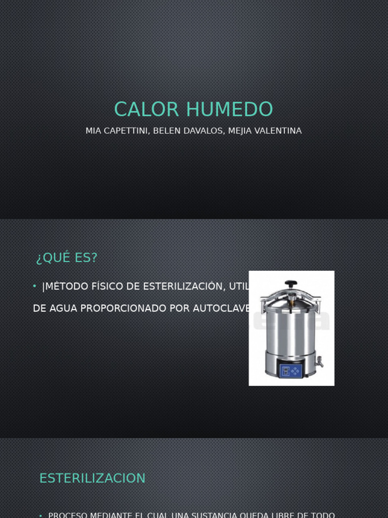 Calor Humedo | PDF