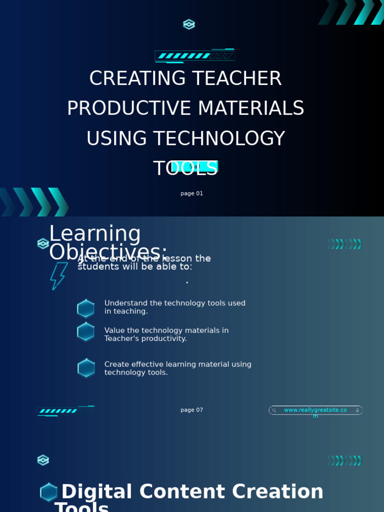 Tech Tools for Teacher Productivity | PDF