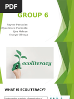 Module 10 Ecoliteracy | PDF | Sustainability | Learning