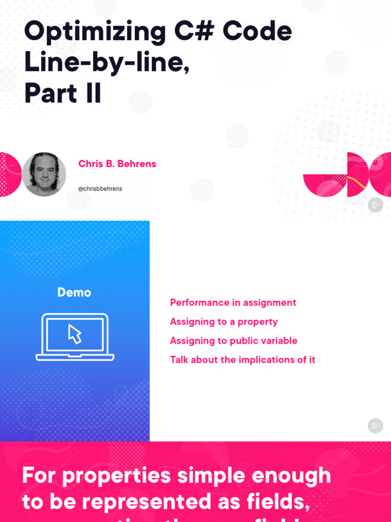 Optimizing C Code Line by Line Part 2 Slides | PDF
