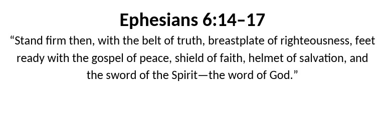 Armor of God: Ephesians 6 Explained | PDF