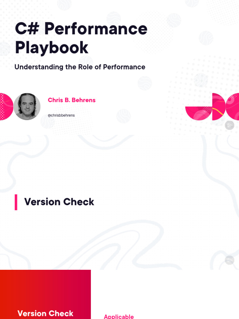 understanding-the-role-of-performance-slides | PDF | Program Optimization | Computer Science