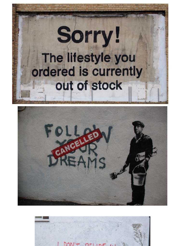 Banksy Graffiti | PDF