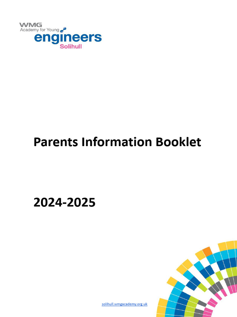 Solihull Parents Information Booklet 2024 2025 | PDF | Payments ...