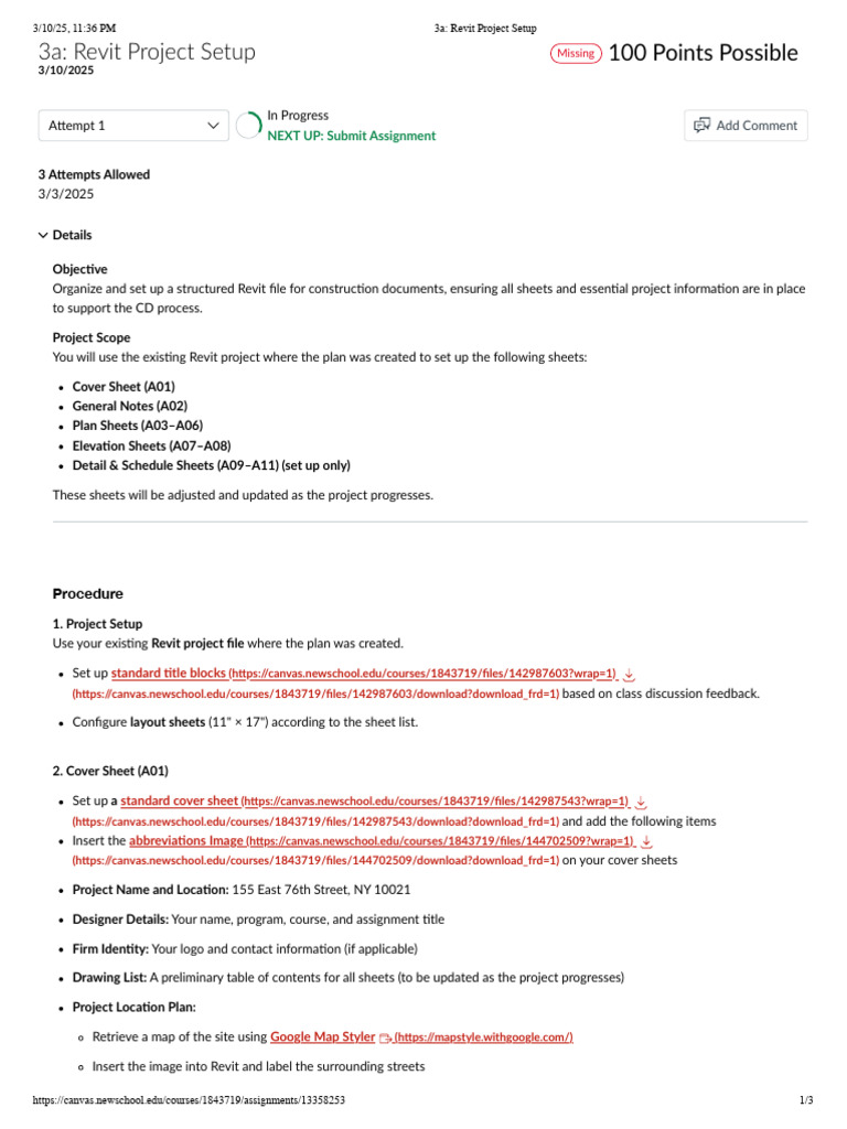 3a_ Revit Project Setup | PDF | Software | Computing