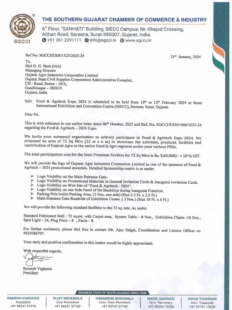 Proposal Food & Agritech Expo 2024 | PDF