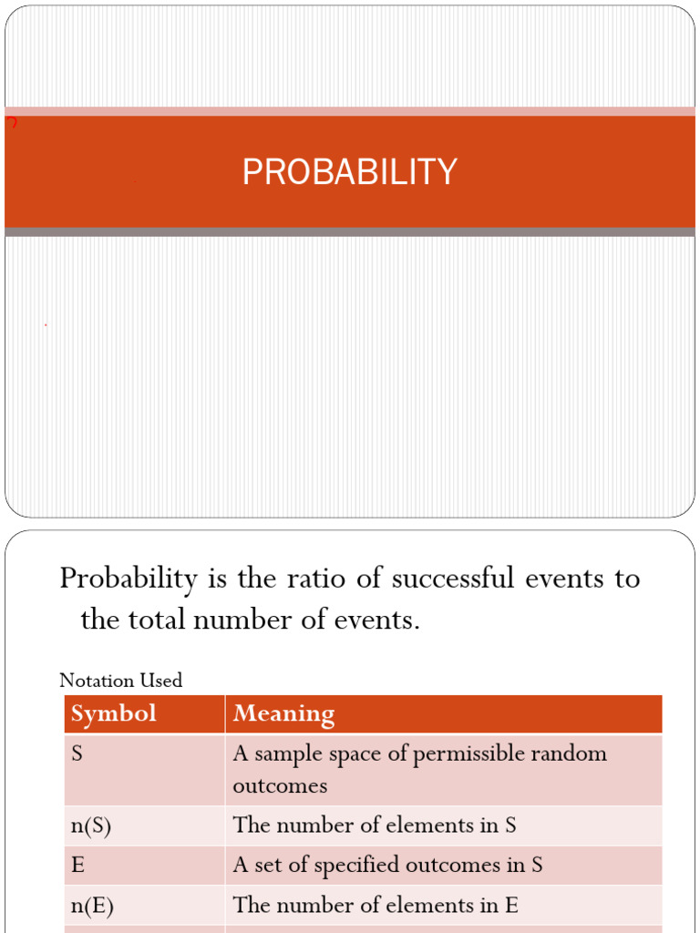 Math4E Lecture 4.3 Probability | PDF | Probability | Measure Theory