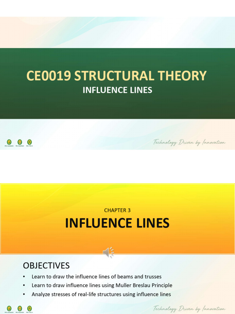 STPPT1 - Influence Lines For Beams and Trusses | PDF