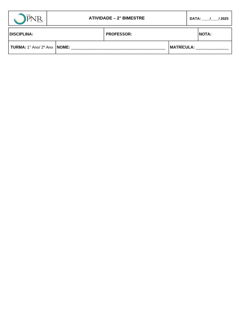 Modelo Atividade | PDF