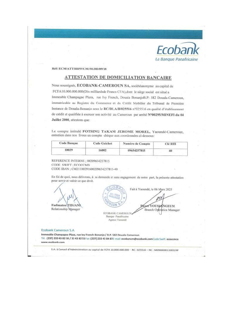 Eco Bank Laeti | PDF