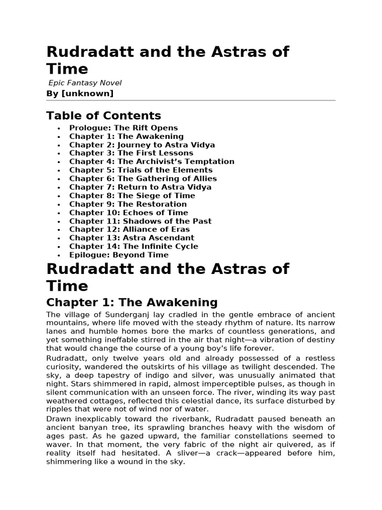 Novel Draft 1 World English | PDF | Wound