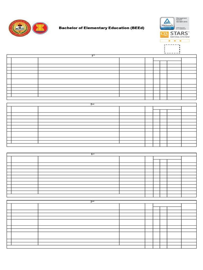 BEED General Content Prospectus 2021 2022 For Students | PDF | Physical ...