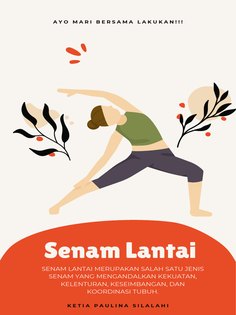 Orange and Cream Illustrative Mediation Guides Book Cover | PDF