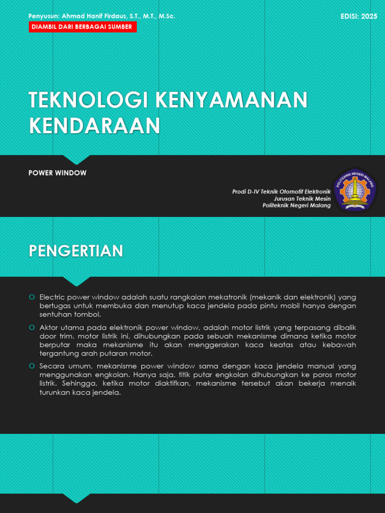 5. Tkk_power Window | PDF