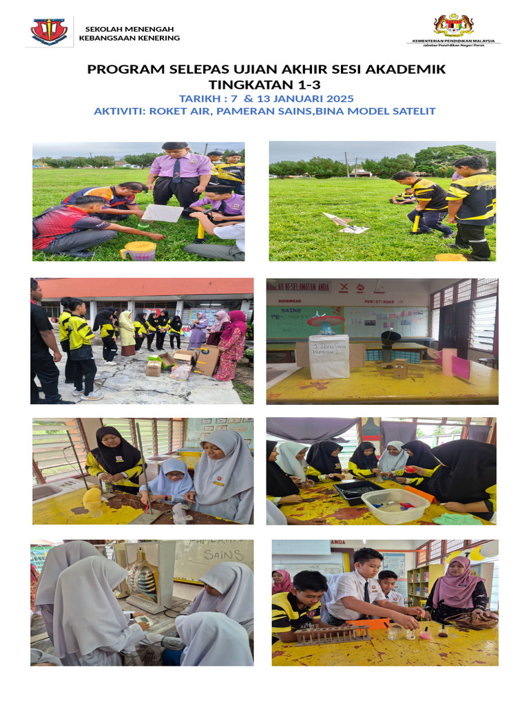 Opr Sains Program Uasa Dan Pasa 2025 | PDF