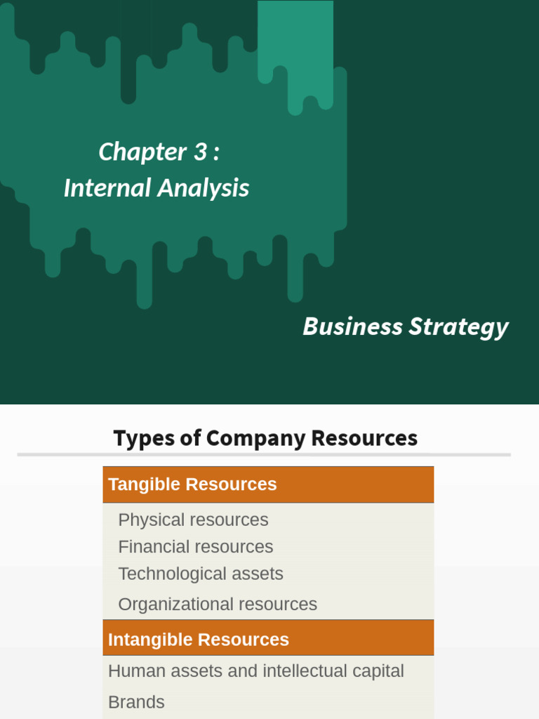 Chapter 3 - Handout | PDF | Value Chain | Competitive Advantage