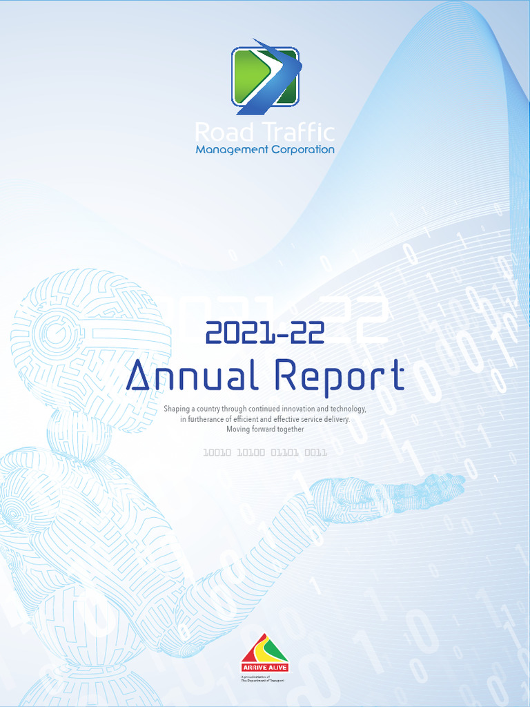 RTMC Ar 2021 22 Final | PDF | Road Traffic Safety | Governance