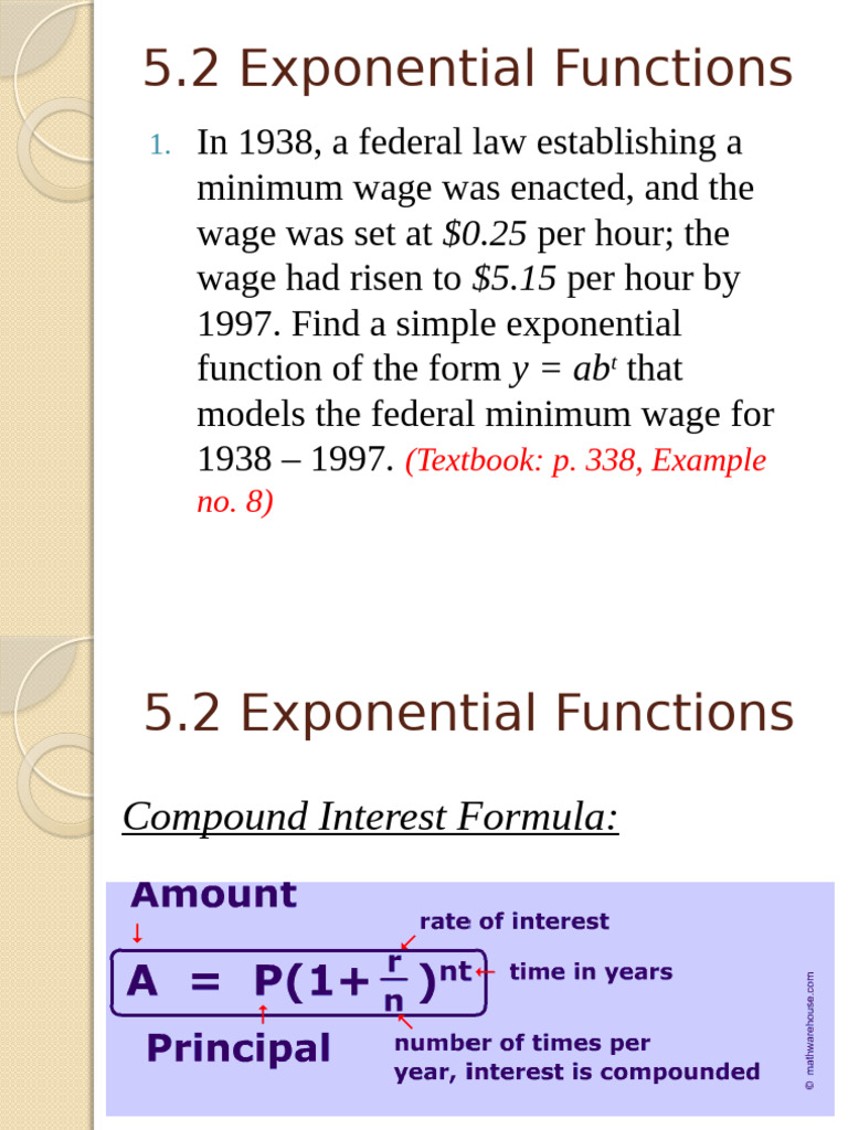 Exponential Functions | PDF