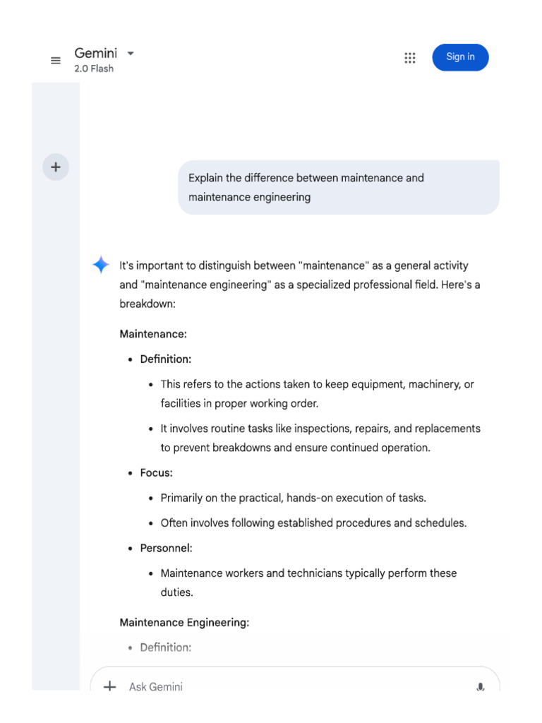 Objectives of Maintenance Engineering | PDF