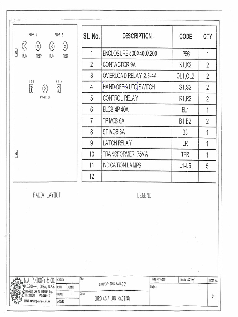 Water Pumps CKT | PDF