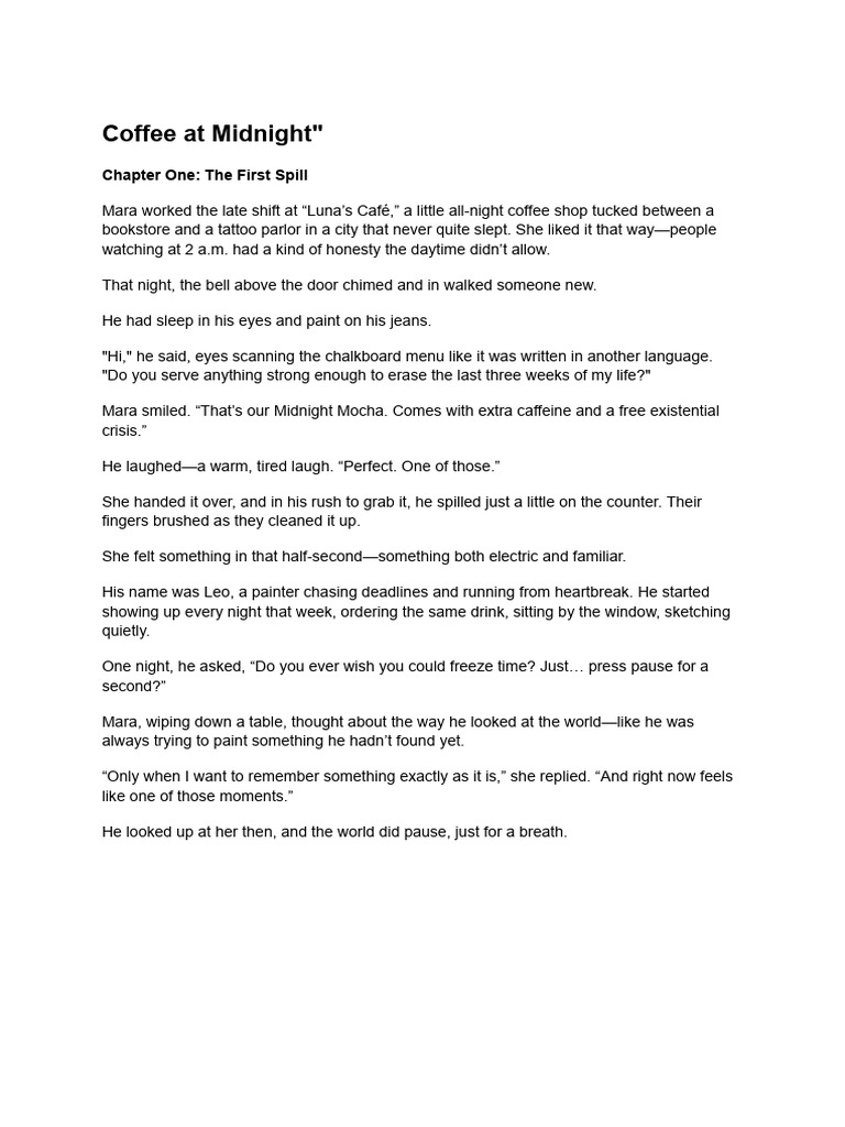 Coffee at Midnight | PDF