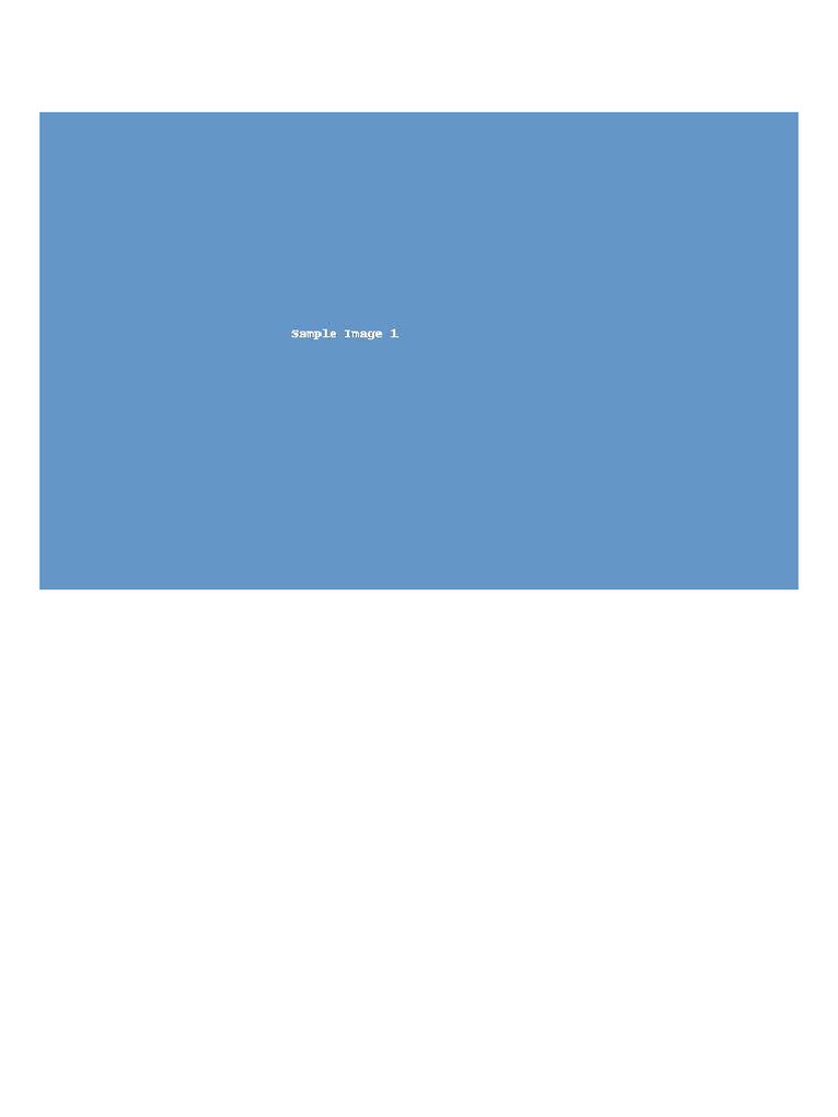 Sample PDF With Images | PDF
