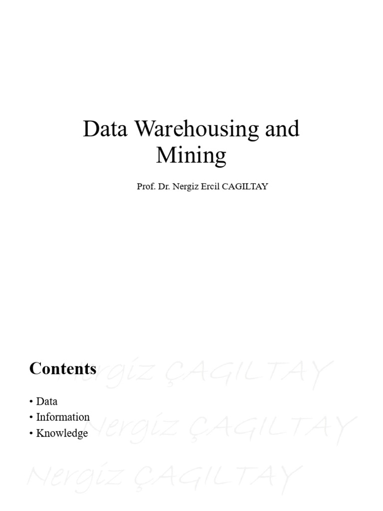 Data Knowledge Information | PDF | Databases | Information