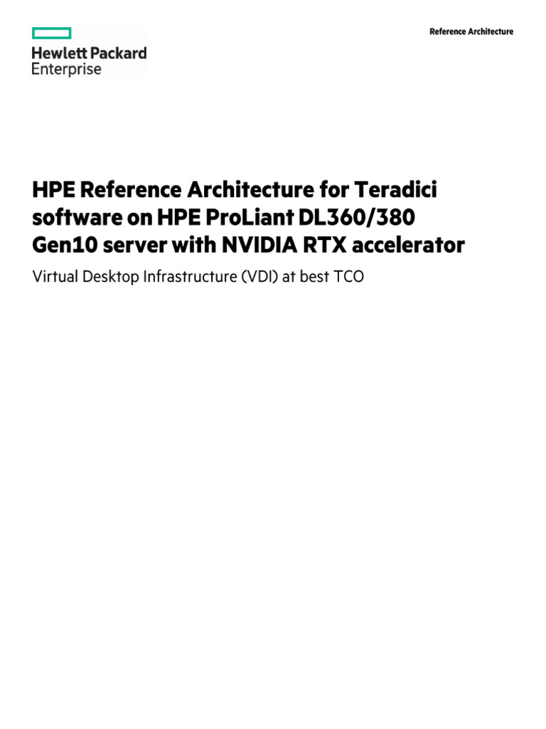 HPE y VWDC | PDF