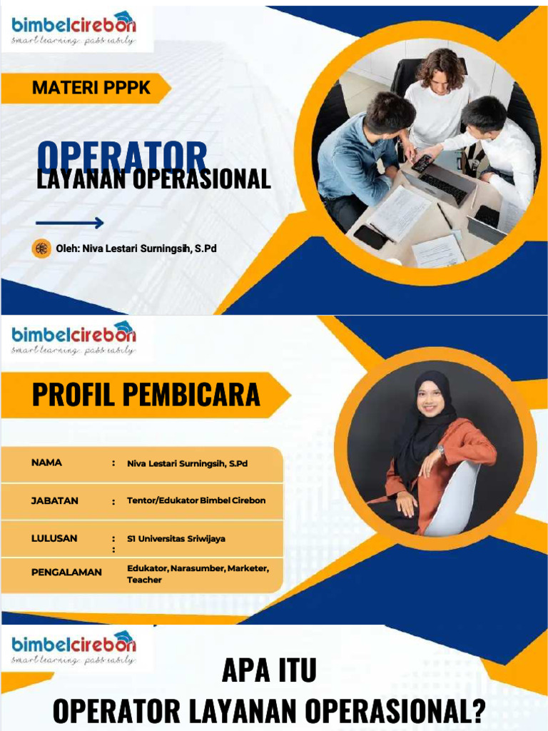 Modul Operator Layanan Operasional | PDF