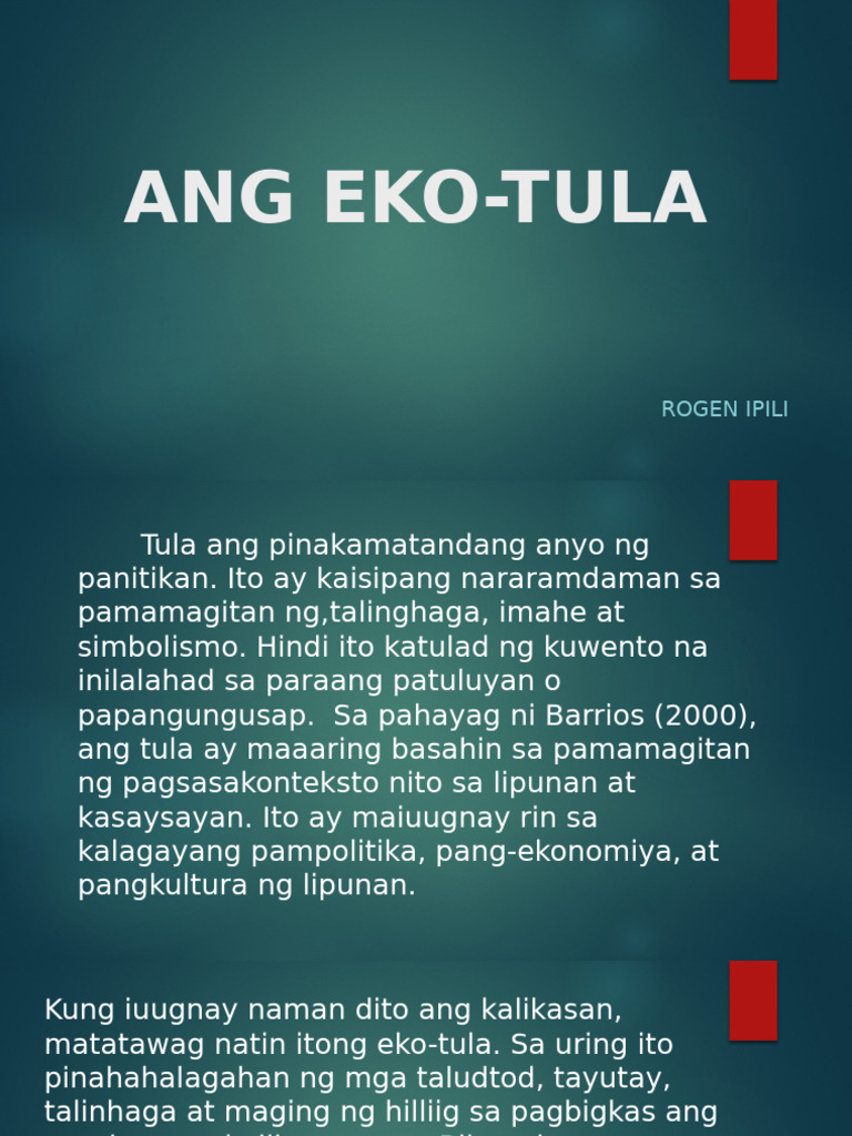 Eko Tula | PDF