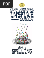 LETRS Spelling Inventory | PDF | Word | Spelling