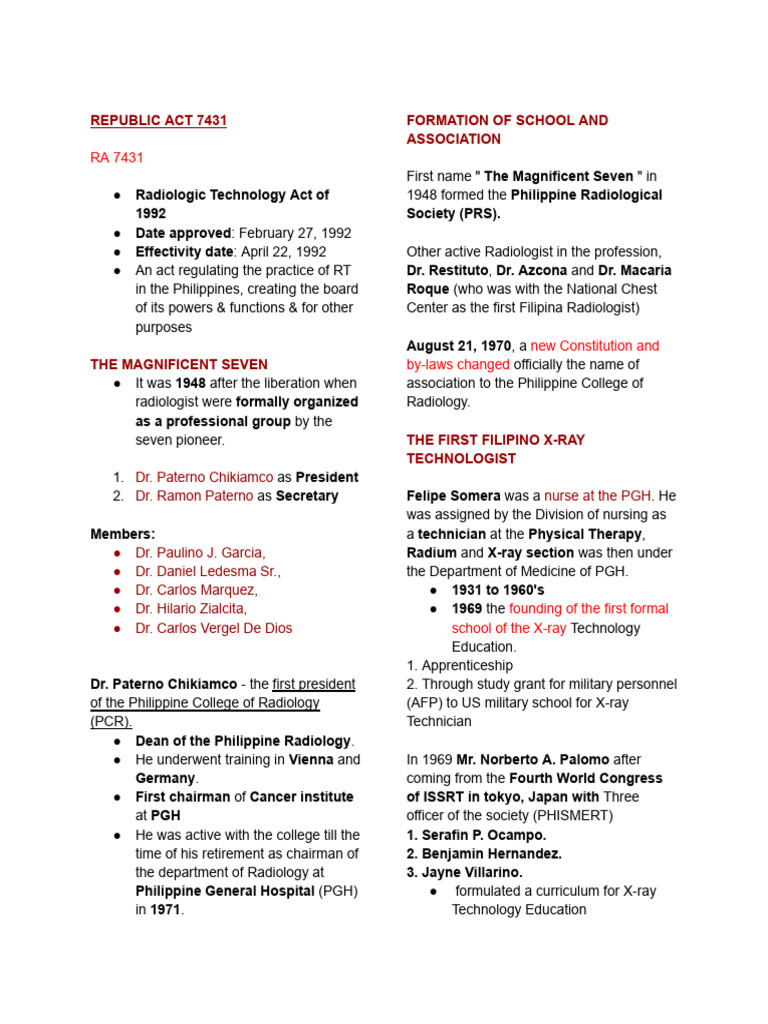 RT 100 Xray Tube Reviewer | PDF | X Ray | Radiography