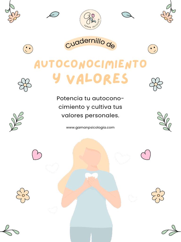 Cuadernillo de Autoconocimiento y Valores Personales - Cuadernillo-De ...