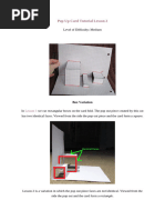 Easy Pop Up Card Box Tutorial | PDF