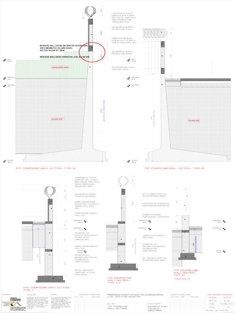 Correction Phase-1!24!06-2024 - Sheet - A107-2 - Typ - Compound Wall ...