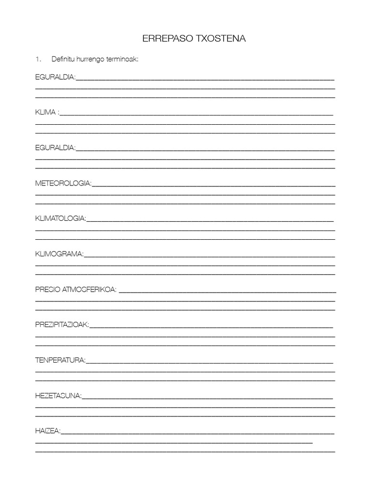 Klimak Errepaso Txostena 2025 | PDF