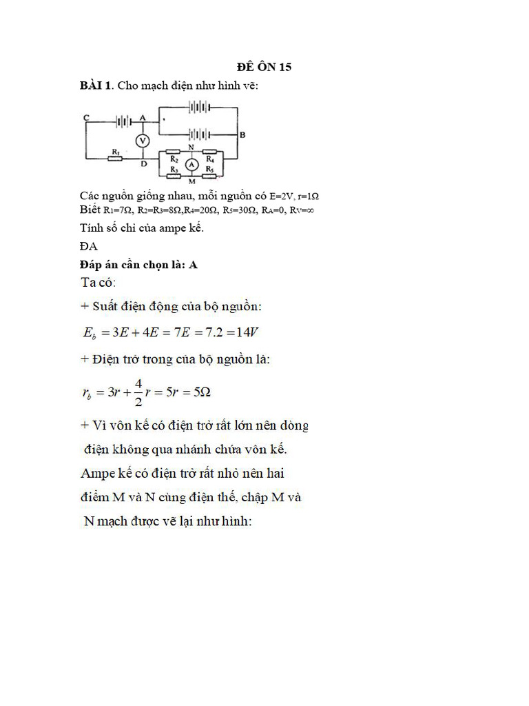 Đa de 15 - HSG | PDF