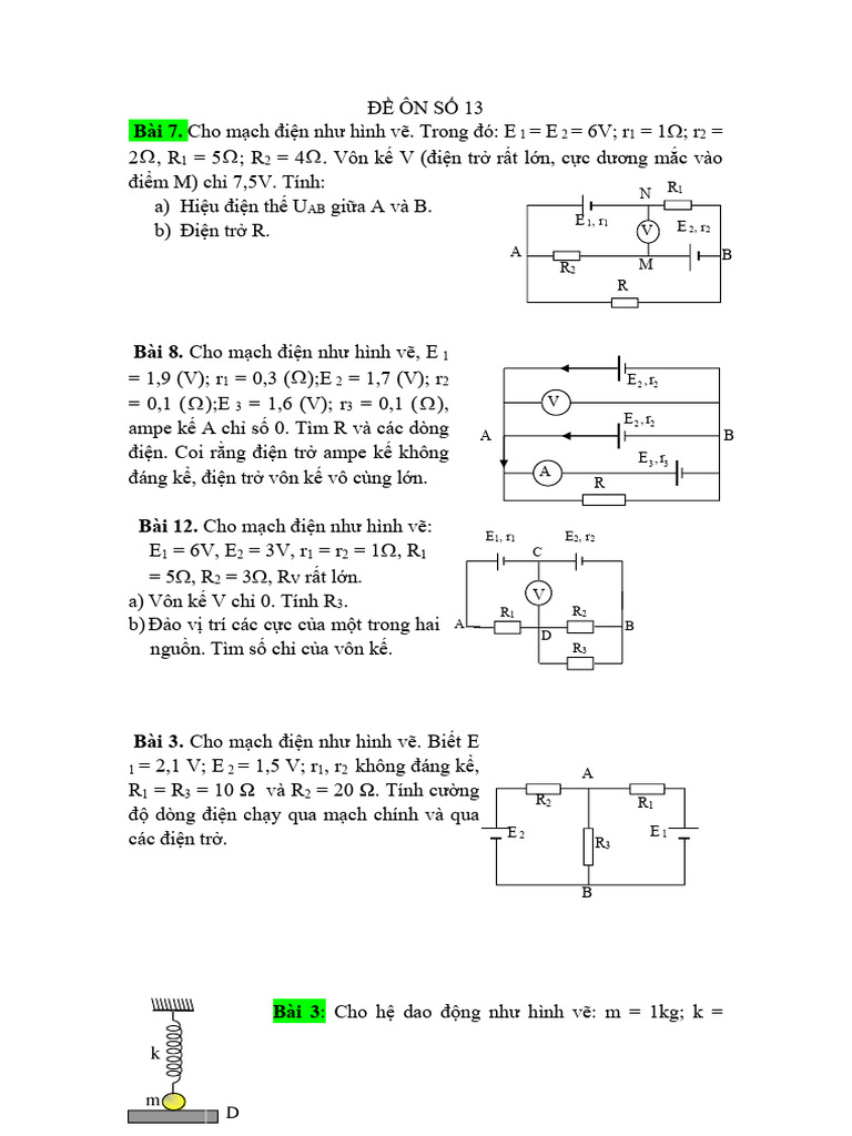 ĐA -ĐỀ 13 HSG | PDF