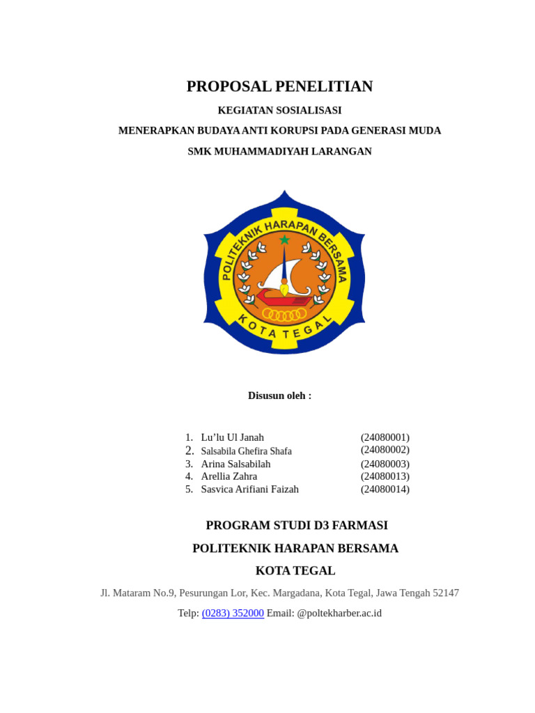 COVER_PROPOSAL_PENELITIAN_PBAK_KELOMPOK (4) | PDF