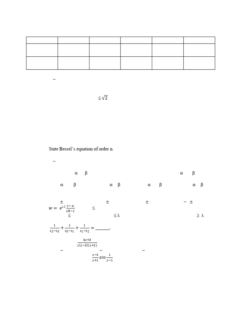 PhD Mathematics Entrance Test Paper | PDF | Group (Mathematics ...