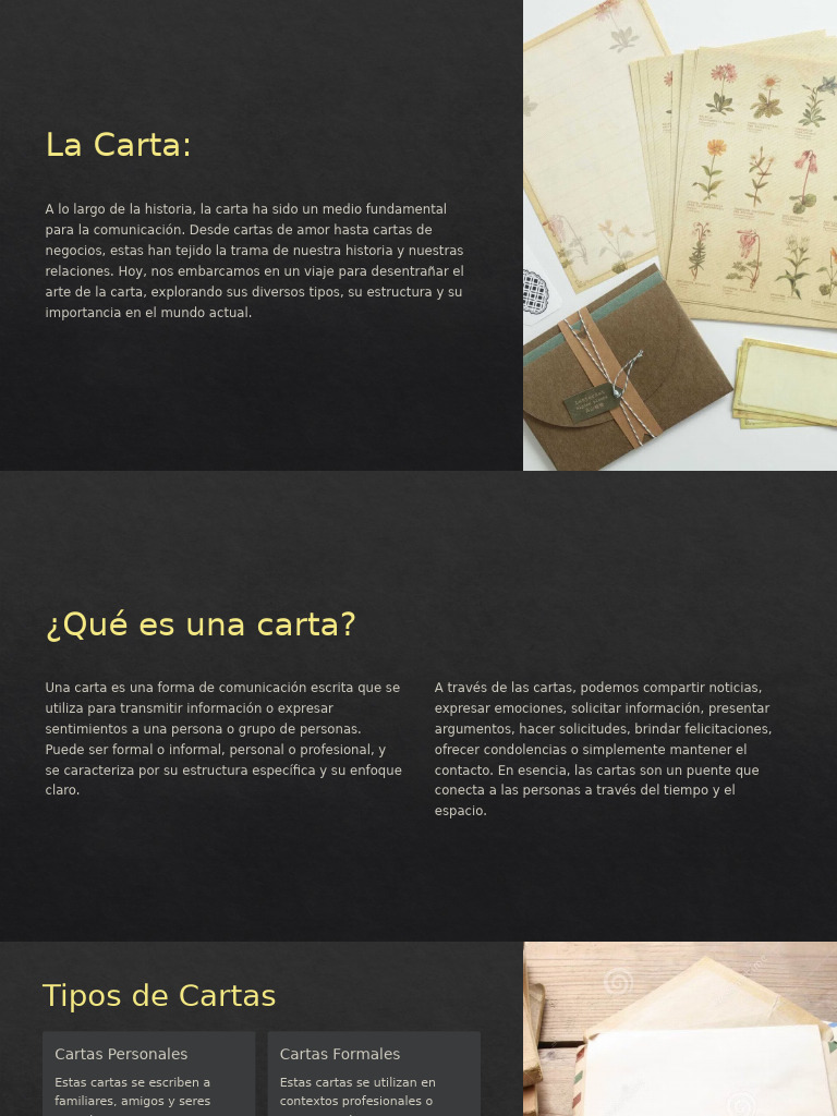El-Arte-de-la-Carta-Una-Guia-Completa (1) | PDF | Comunicación ...
